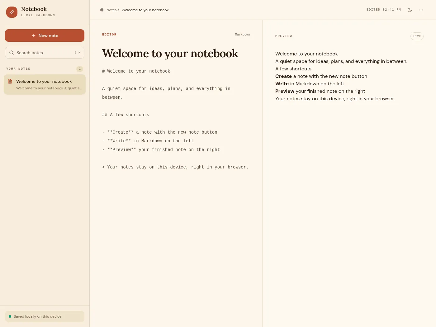 Markdown Notes