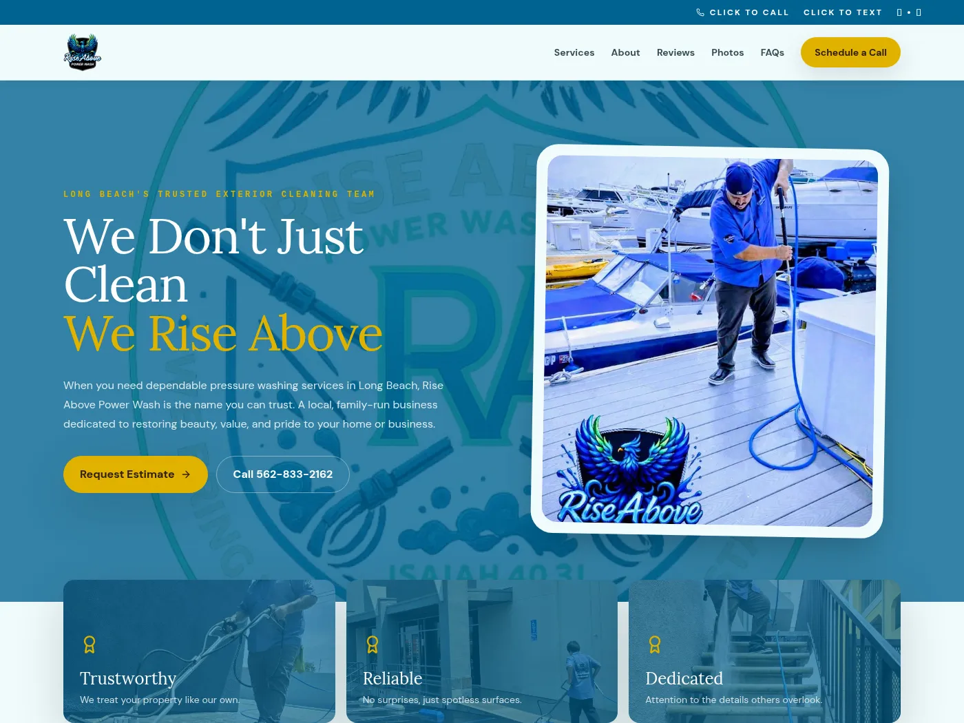 Rise Above Power Wash Clone