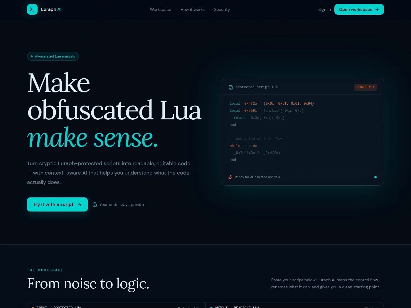Luraph Deobfuscator AI