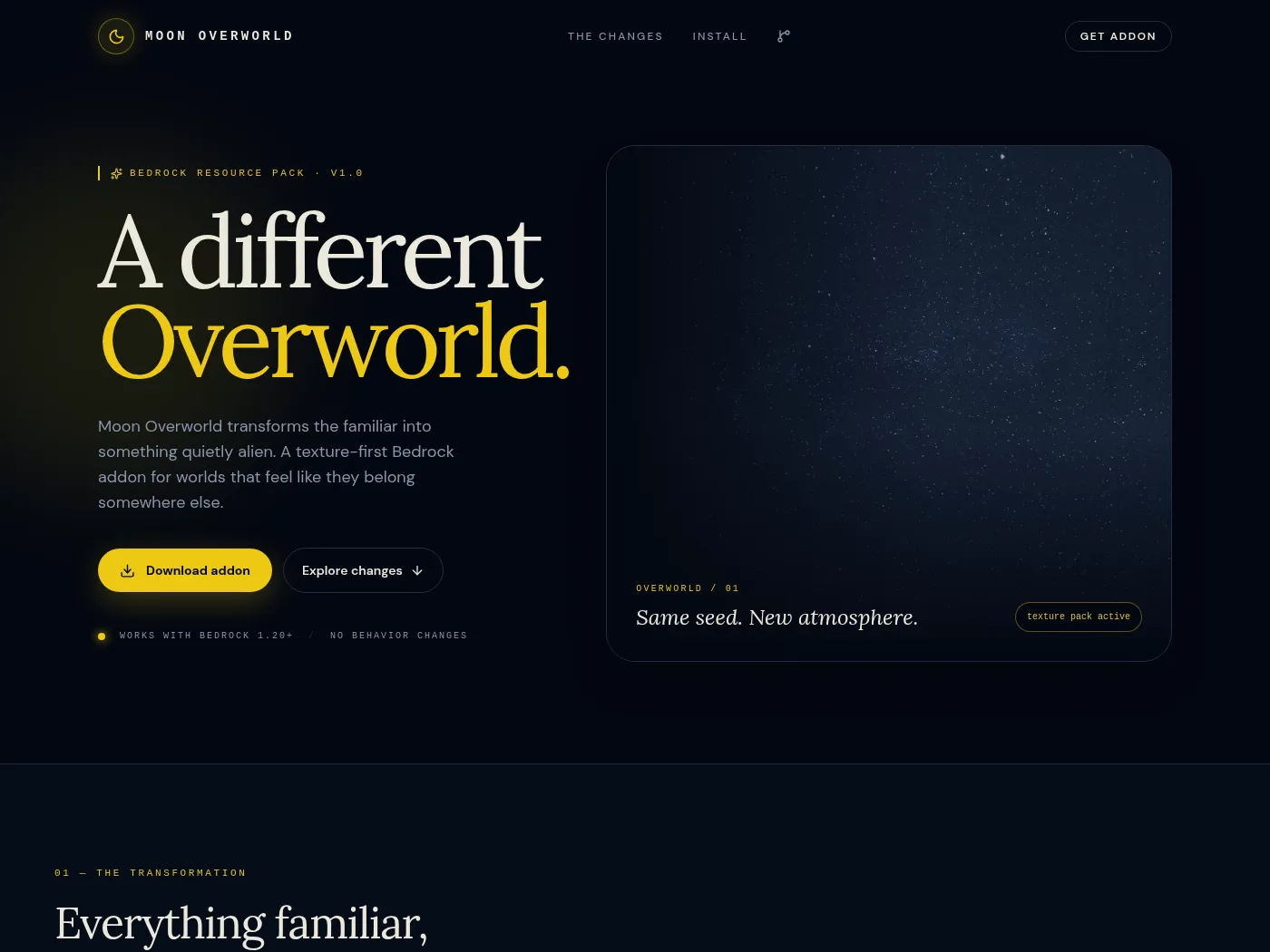 Moon Overworld Addon