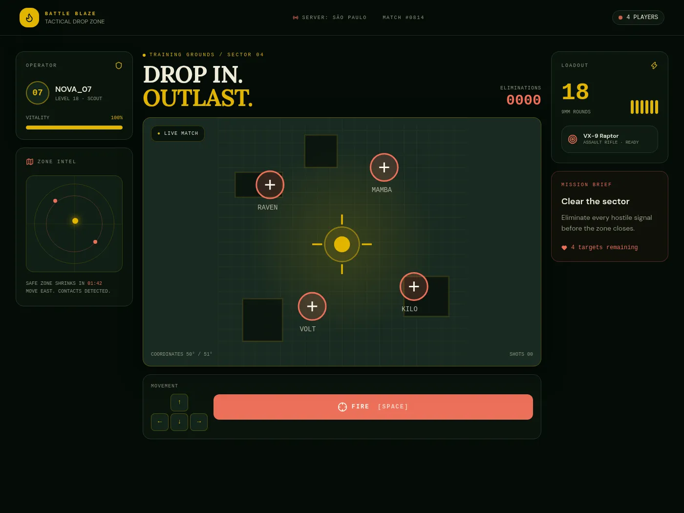 Battle Blaze Shooter