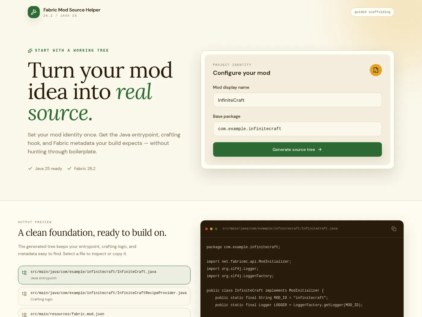 Fabric Mod Source Helper