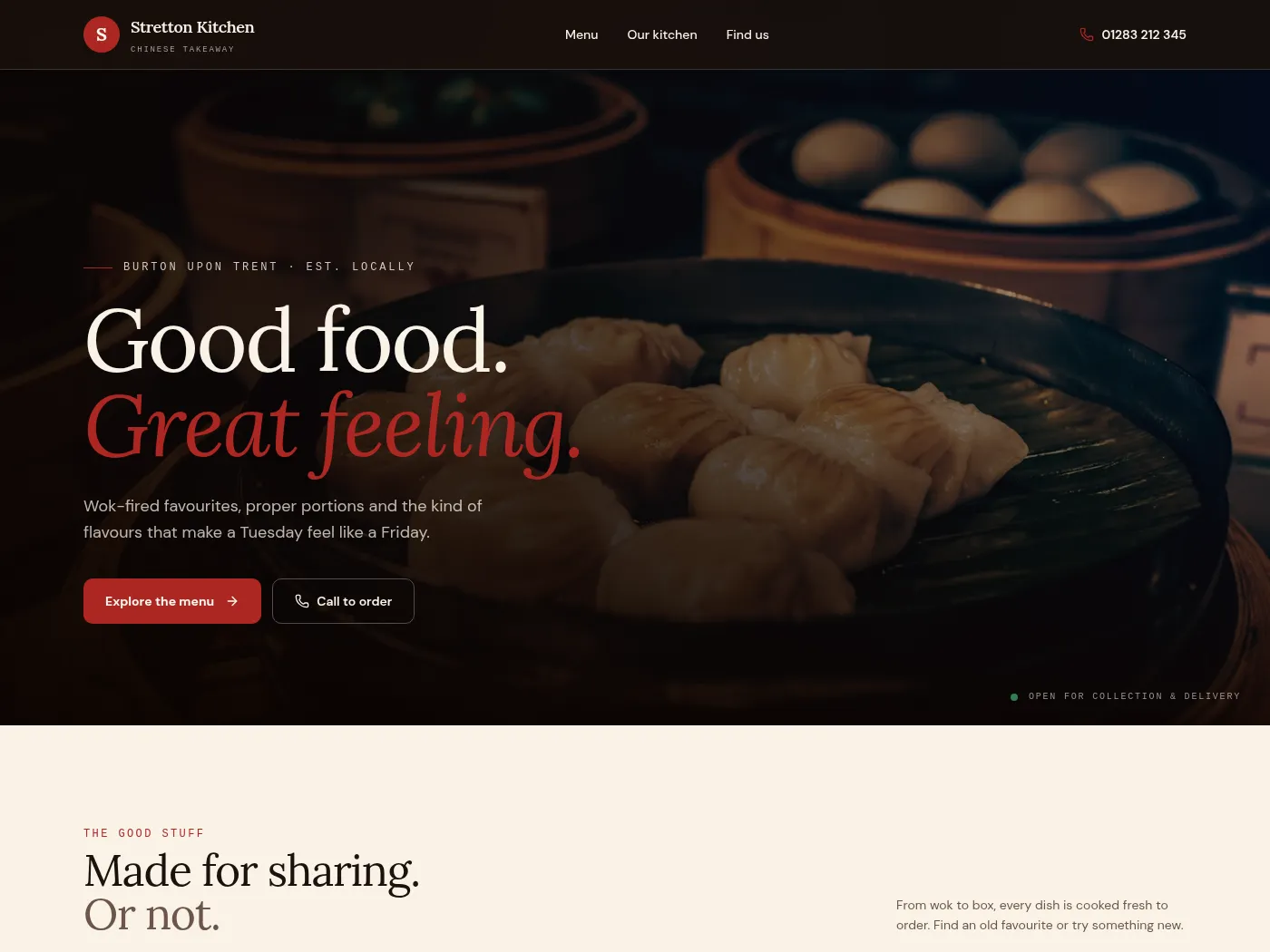 Stretton Kitchen Online