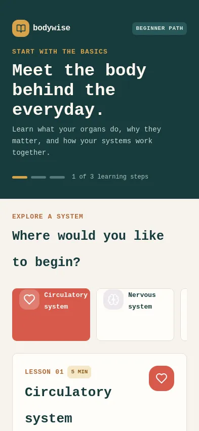 Human Body Explorer