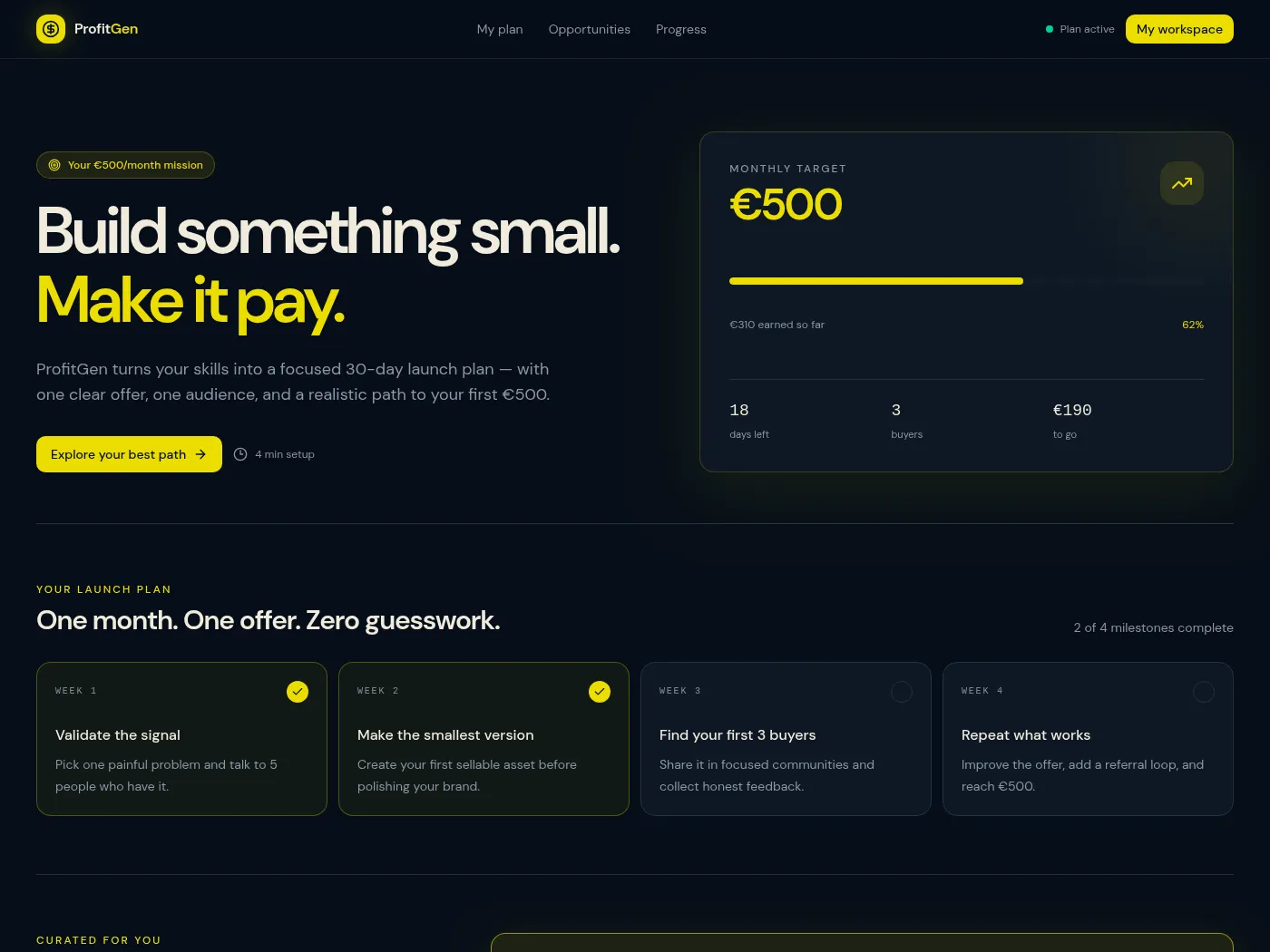 ProfitGen App