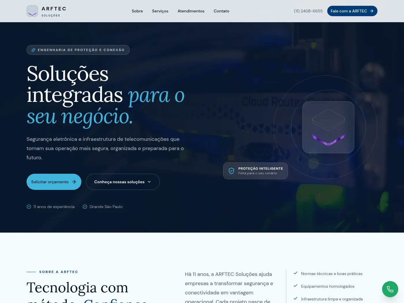ARFTEC Pro Solutions Site