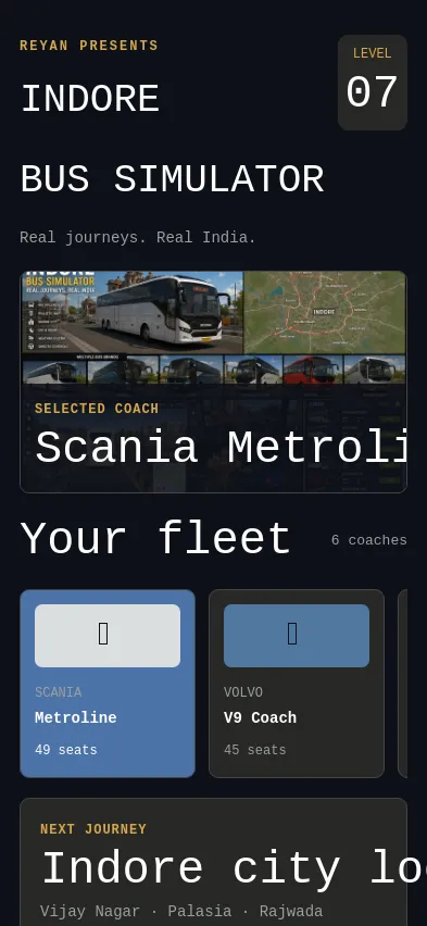 Indore Bus Simulator