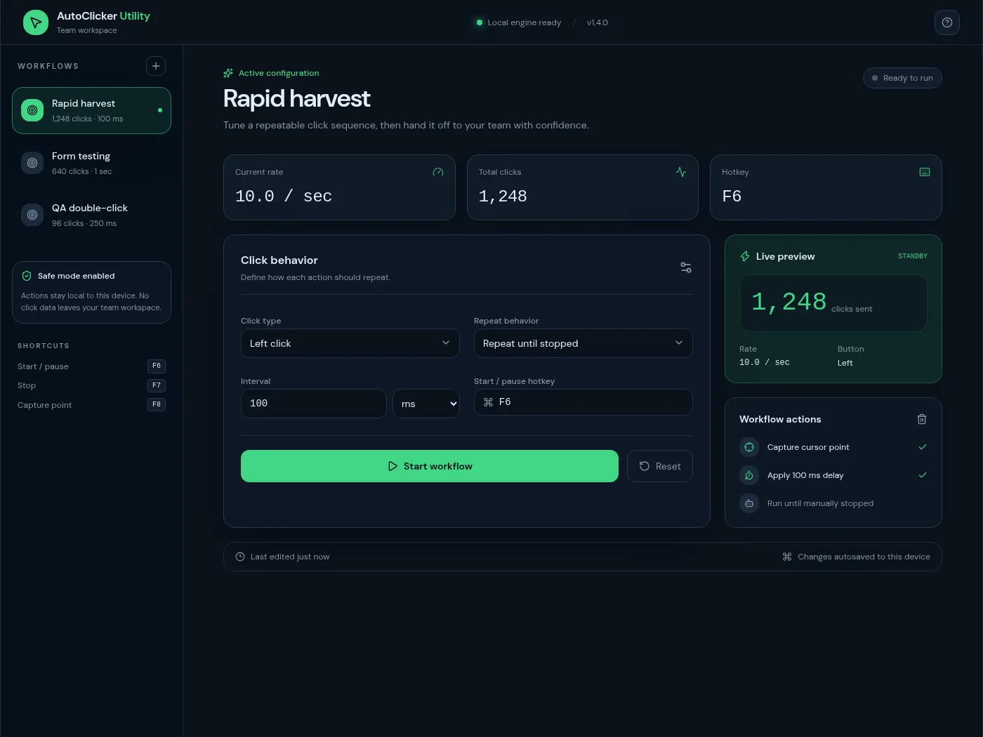 AutoClicker Utility