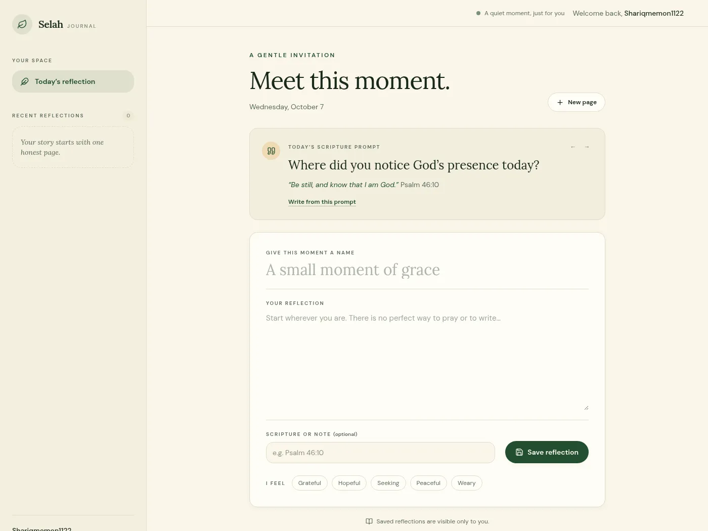 Faith Identity Journal