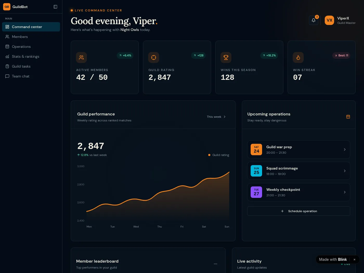 GuildBot for Free Fire
