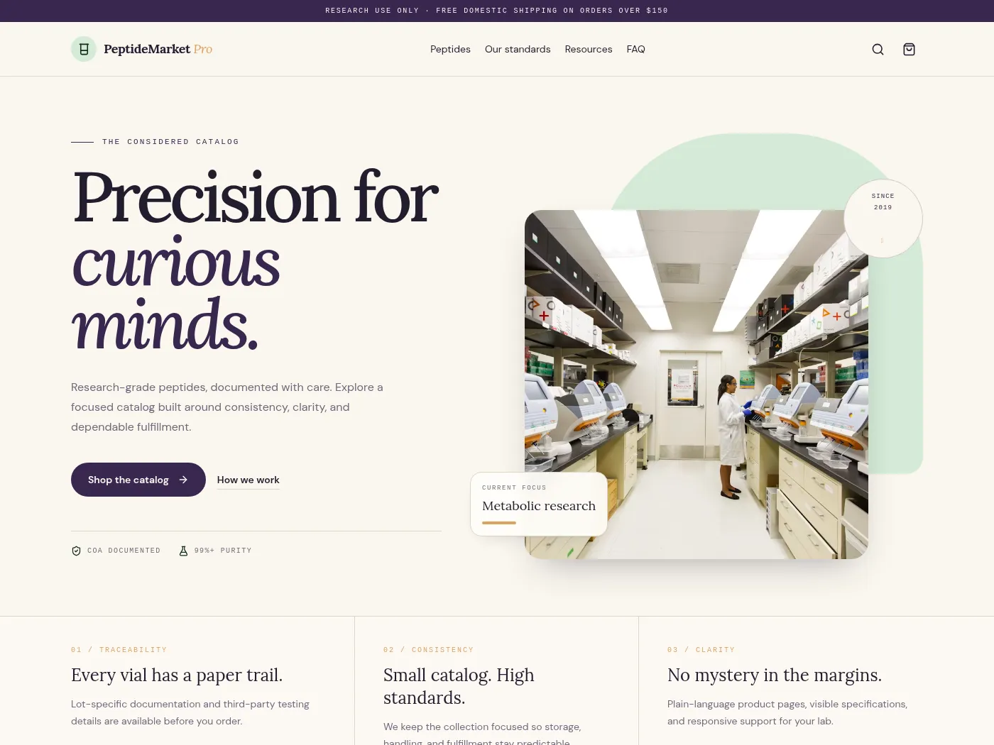 PeptideMarket Pro