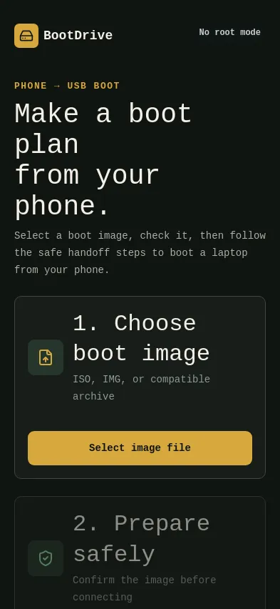 BootDrive Mobile