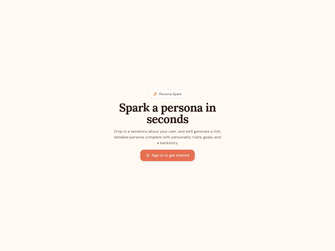 Persona Spark