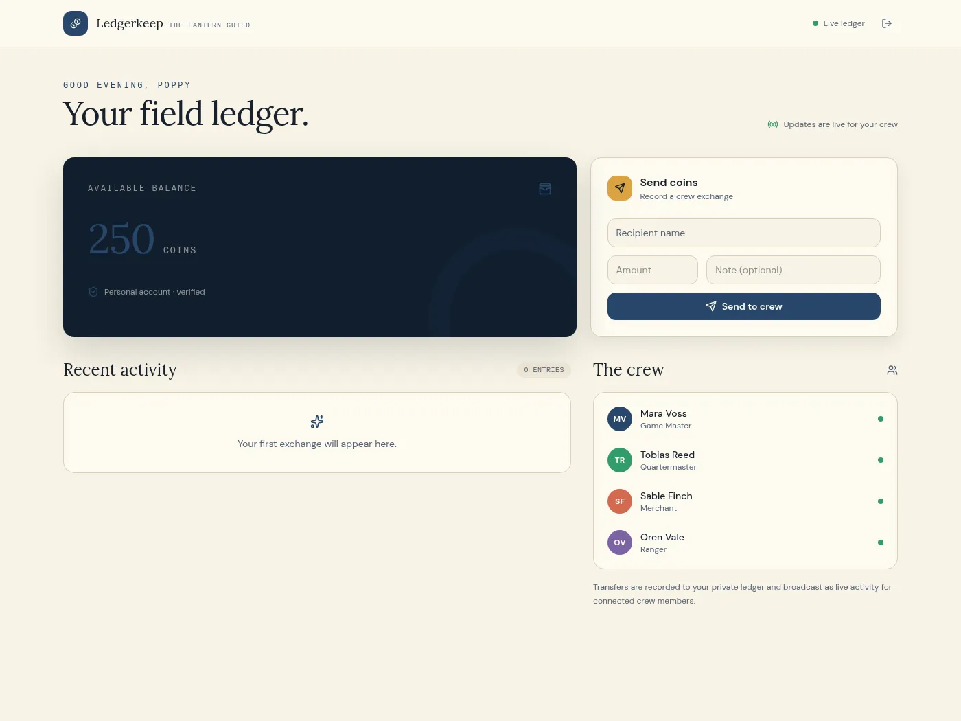 LARP Wallet Hub