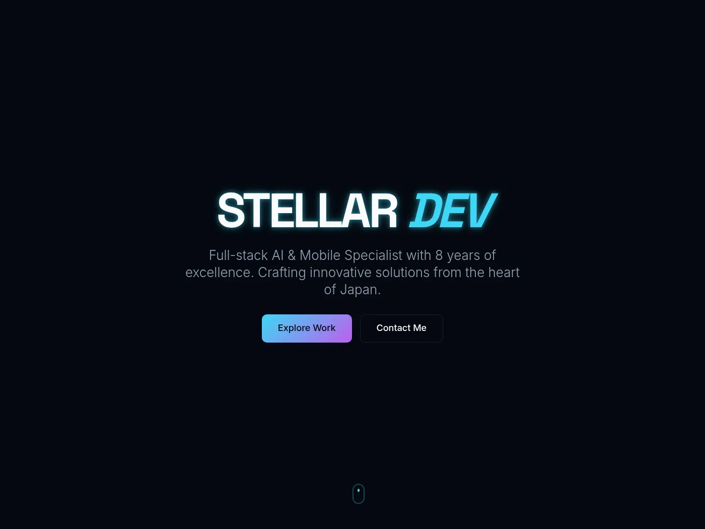 Stellar Dev Portfolio