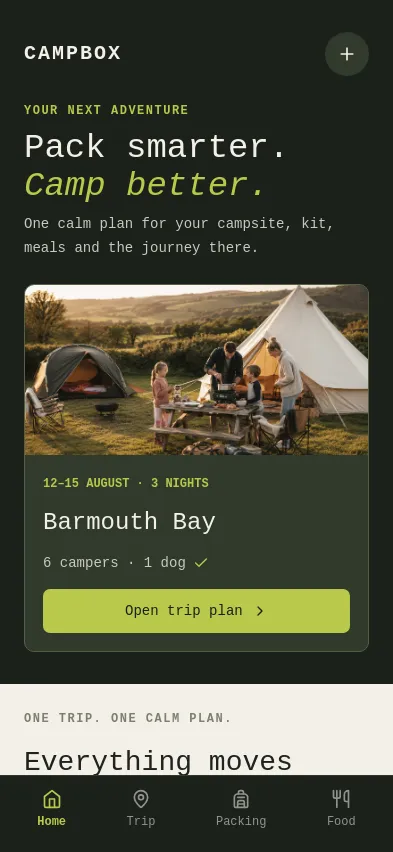 CampBox Mobile