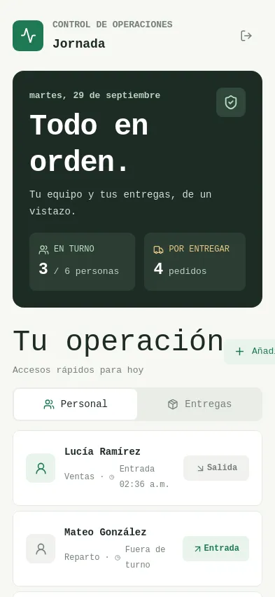 Check-In Pro App