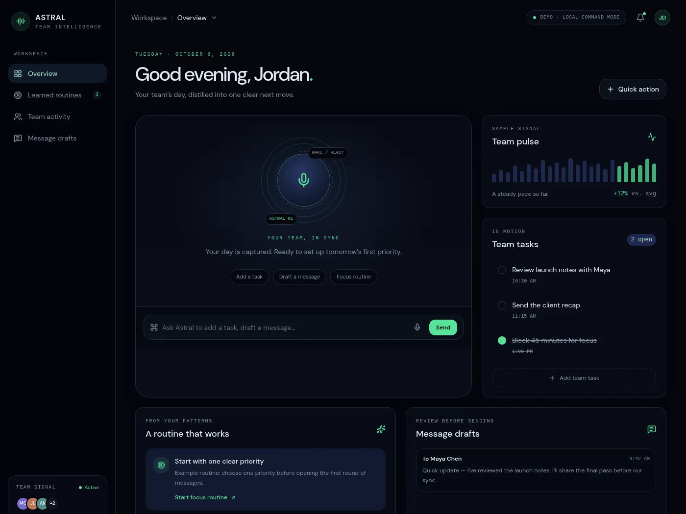 Astral AI Assistant