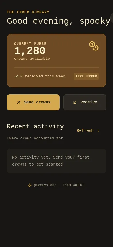 LARP Wallet App
