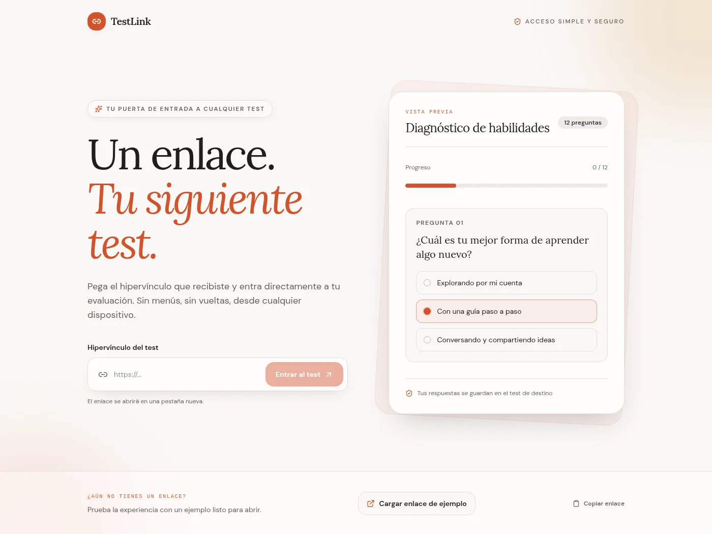 TestLink Portal