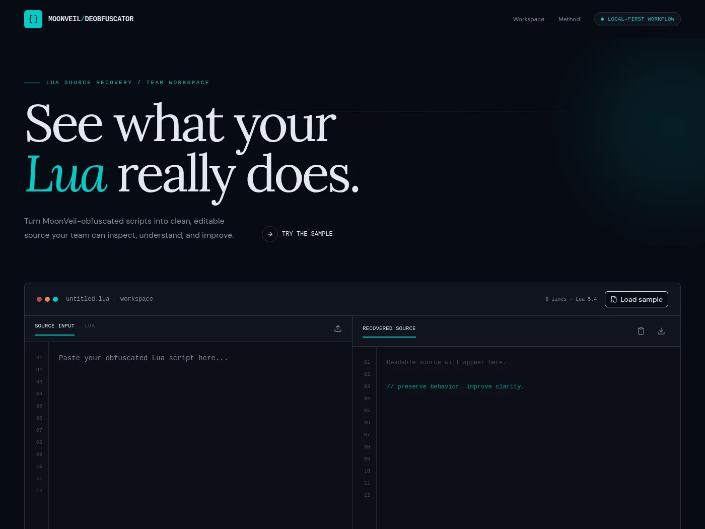 MoonVeil Deobfuscator