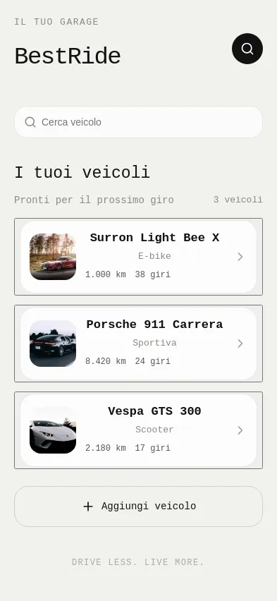 BestRide Tracker