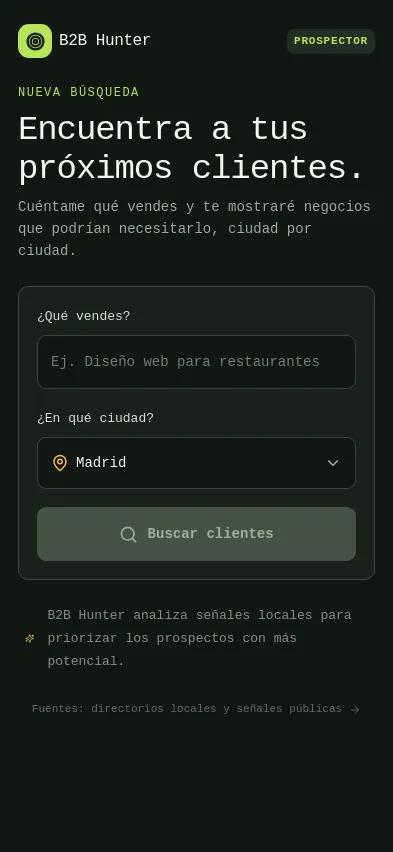 B2B Hunter