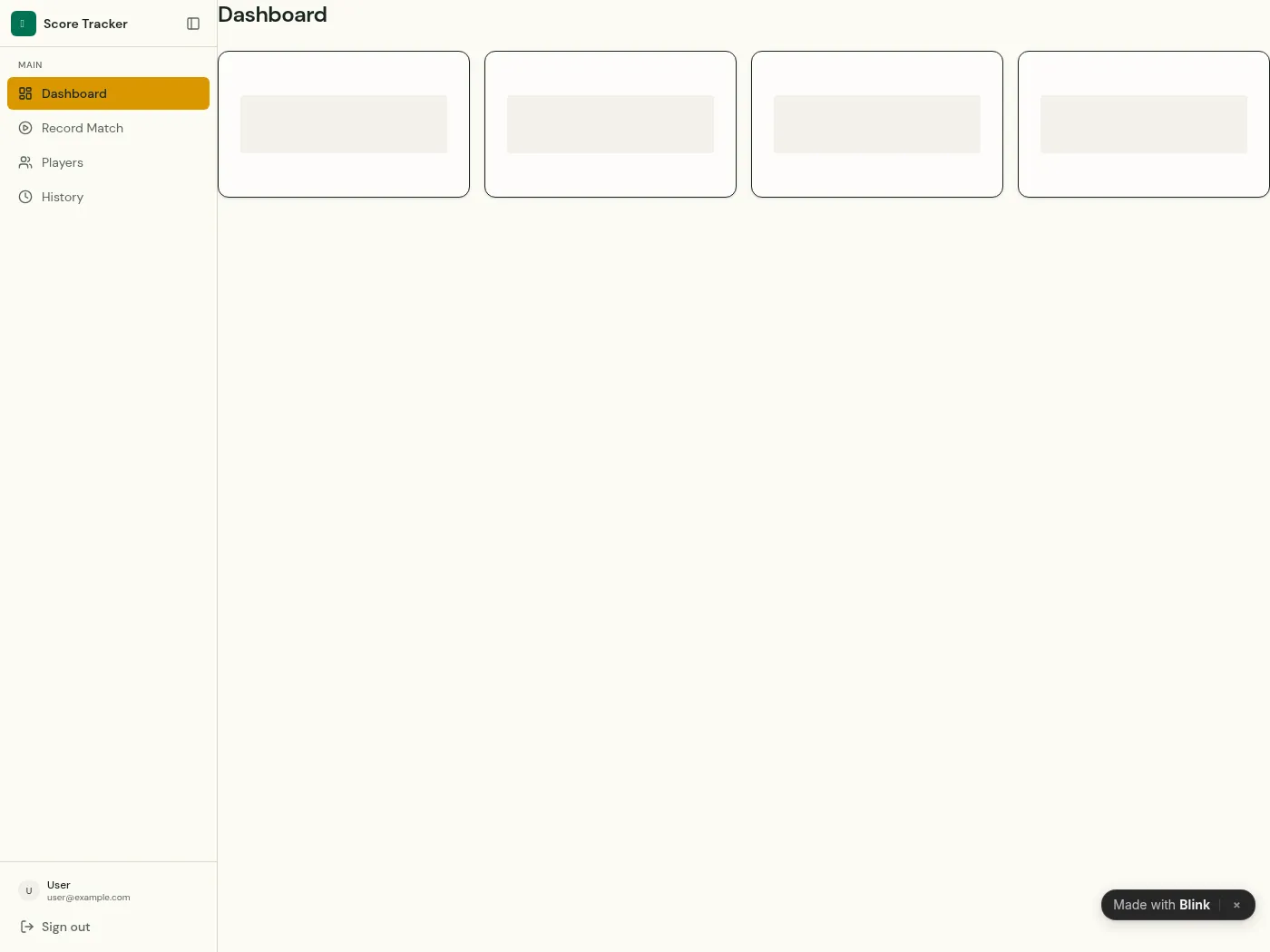 Billiard Score Tracker
