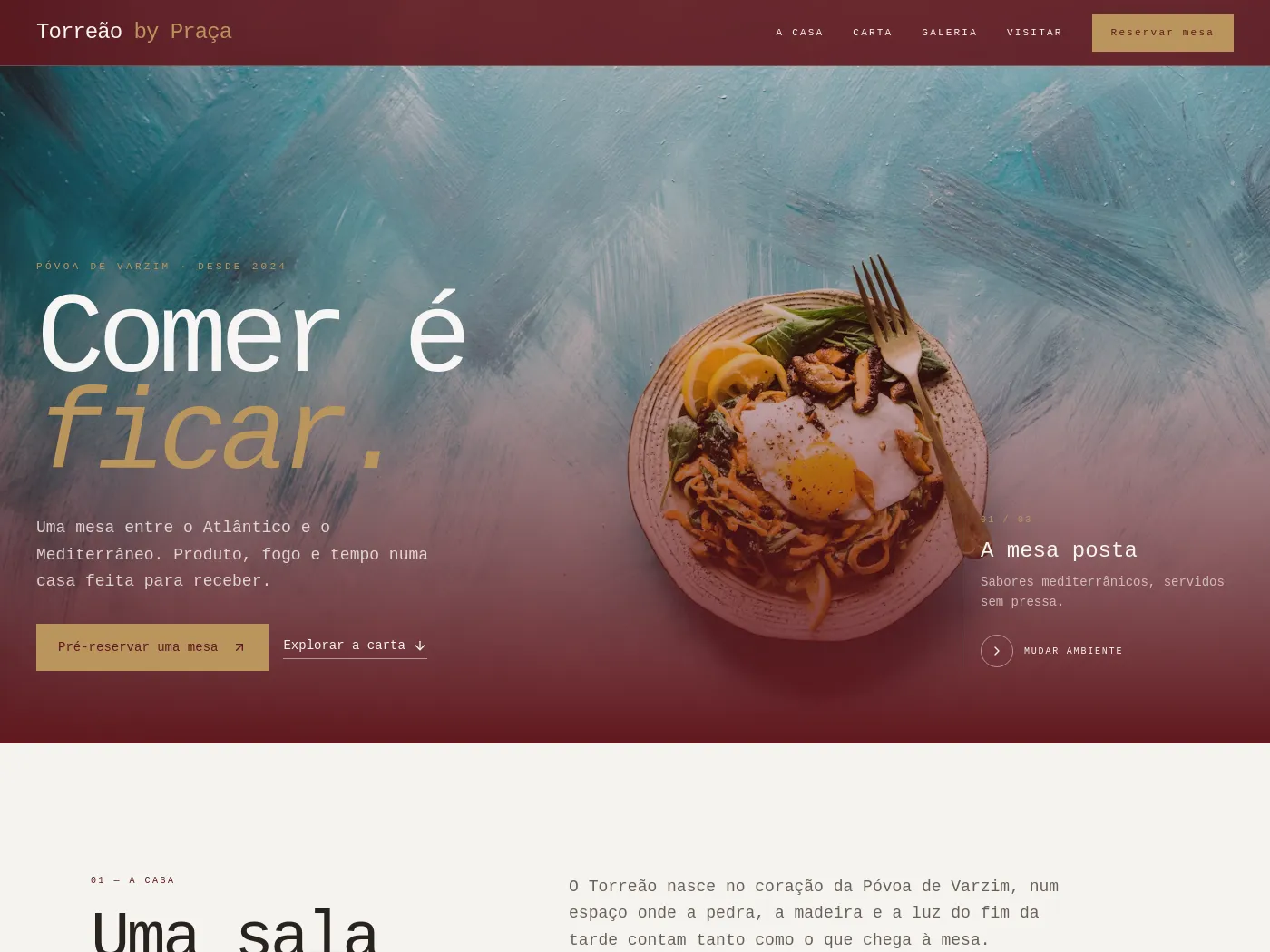 Torreão Gourmet Site