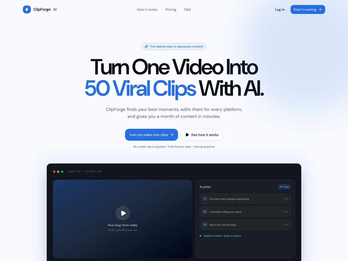 ClipForge AI