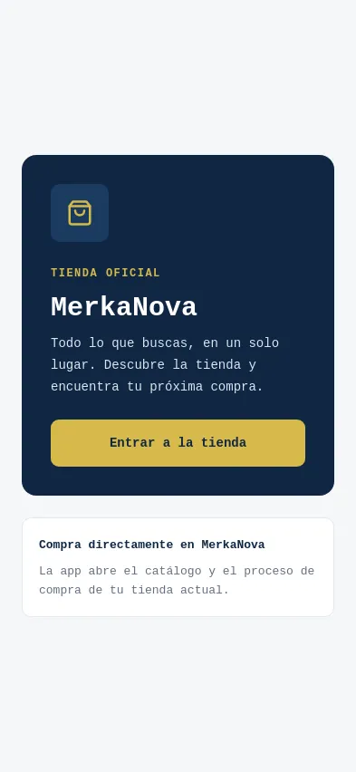 MerkaNova Mobile Shop