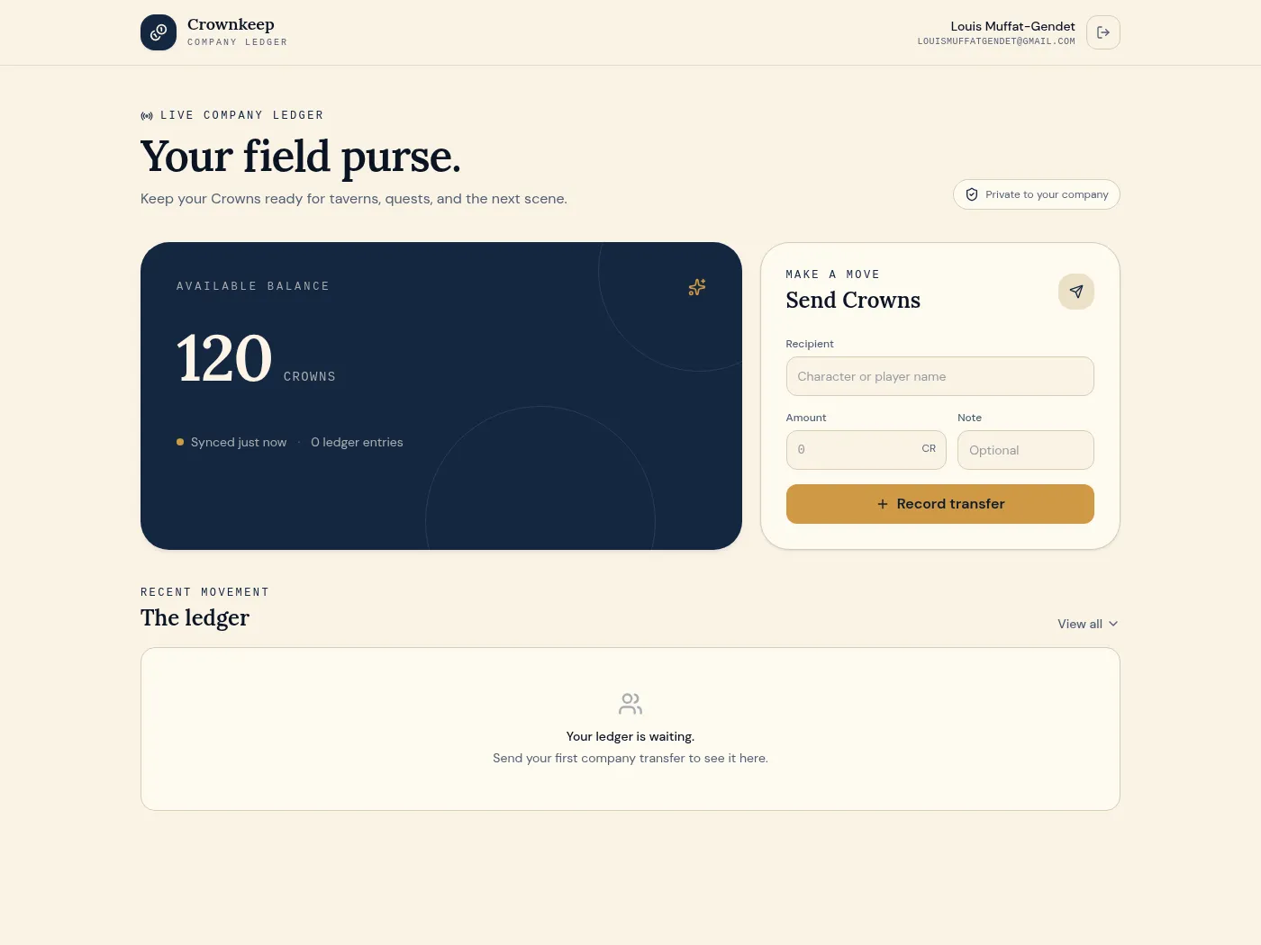 LARP Wallet