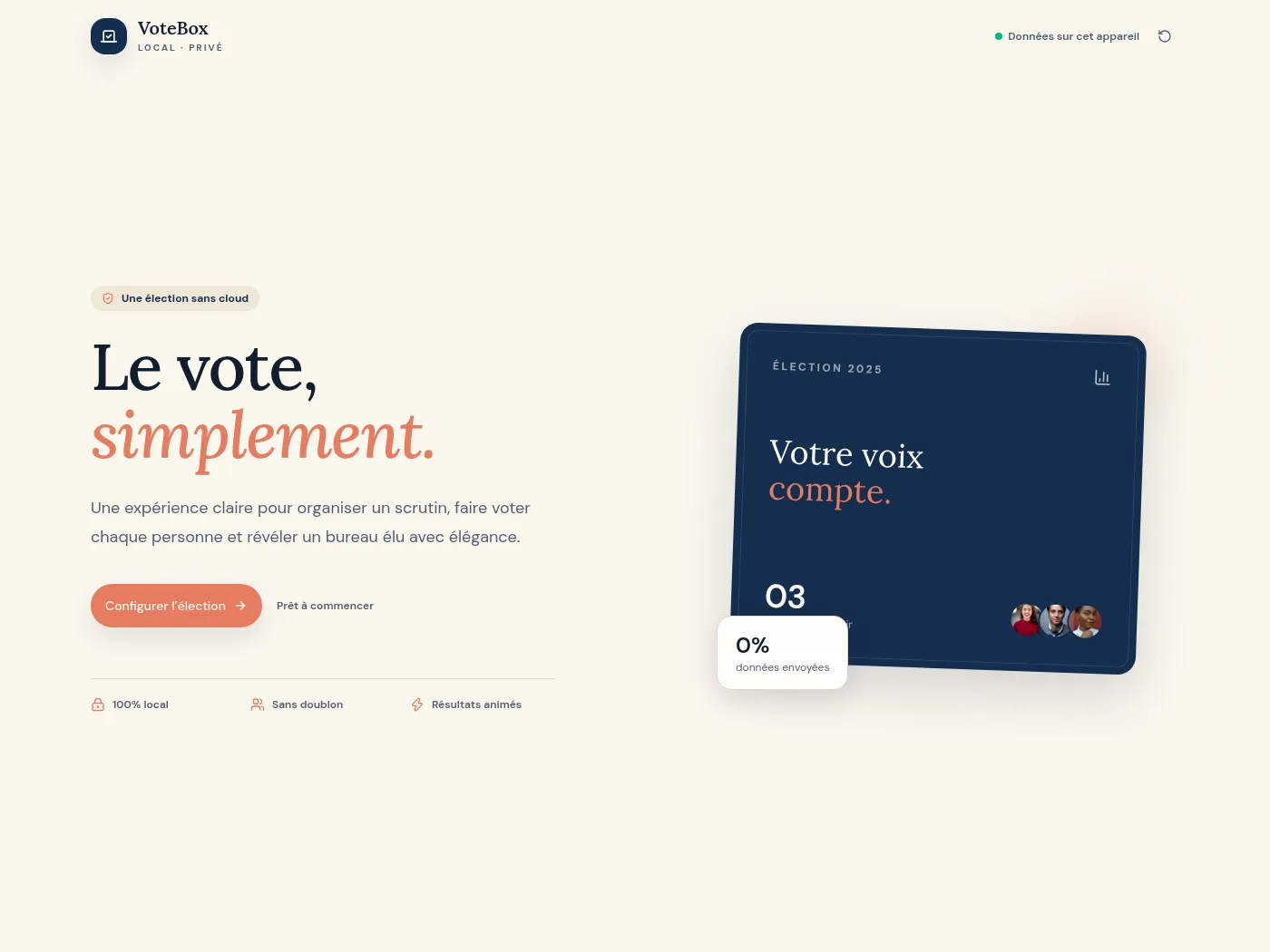 VoteBox Local