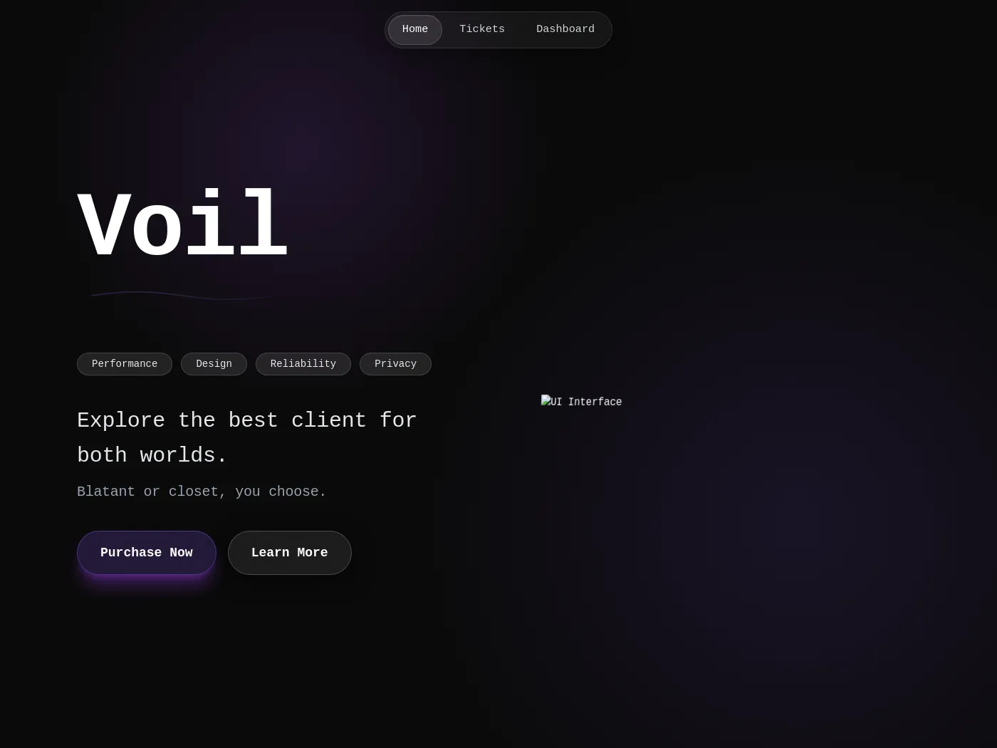 Voilclient Web Clone