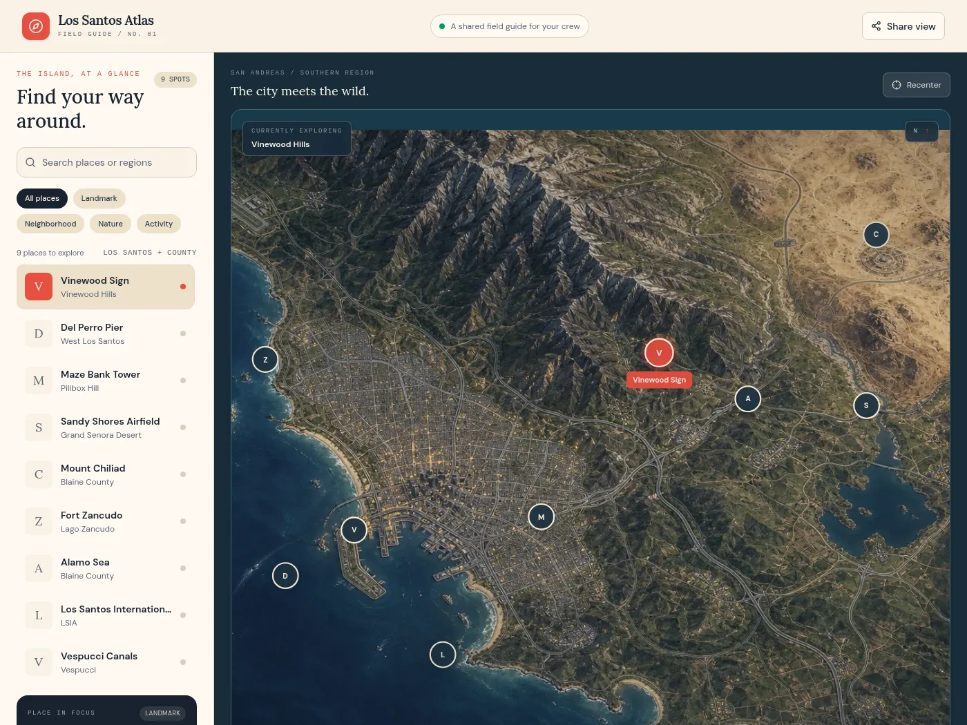 GTA 5 Interactive Map