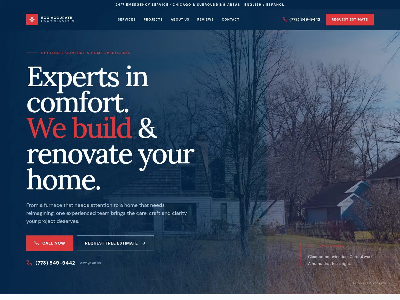 Eco Accurate Pro Website