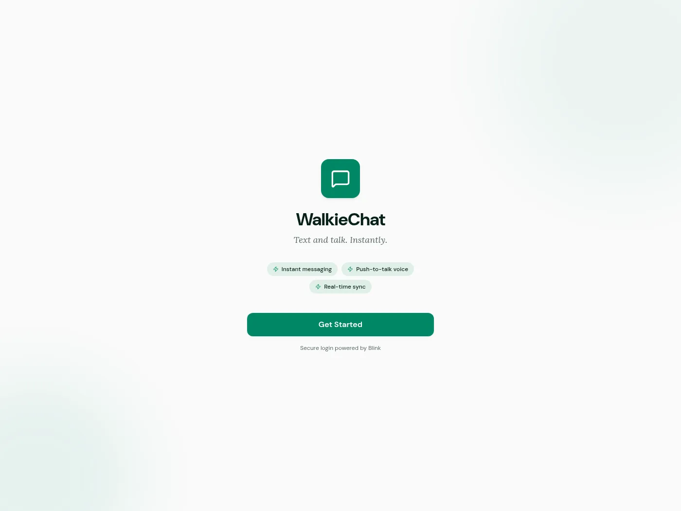 WalkieChat Messenger