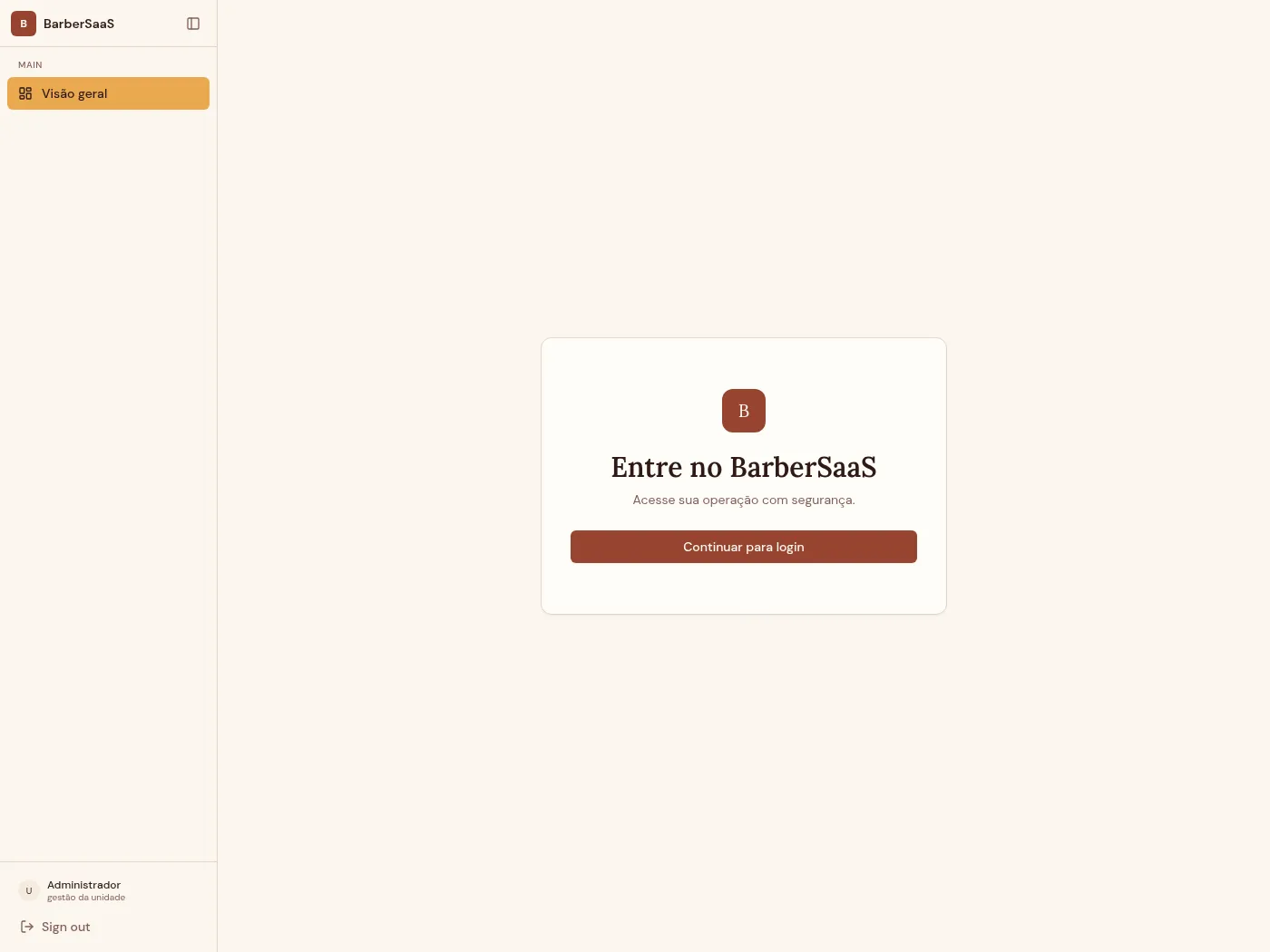 BarberSaaS Manager