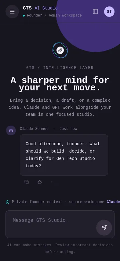 GTS AI Chat Studio