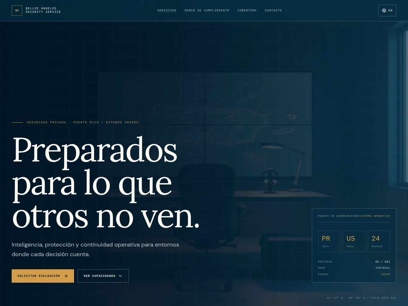 Bellos Ángeles Security Web