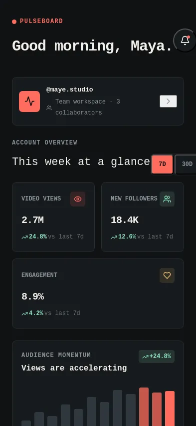 TikTok Insights Mobile