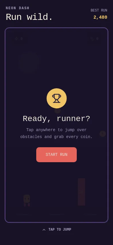 Endless Runner Fun