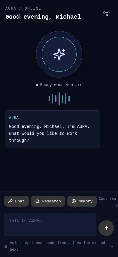 AURA Personal AI Assistant