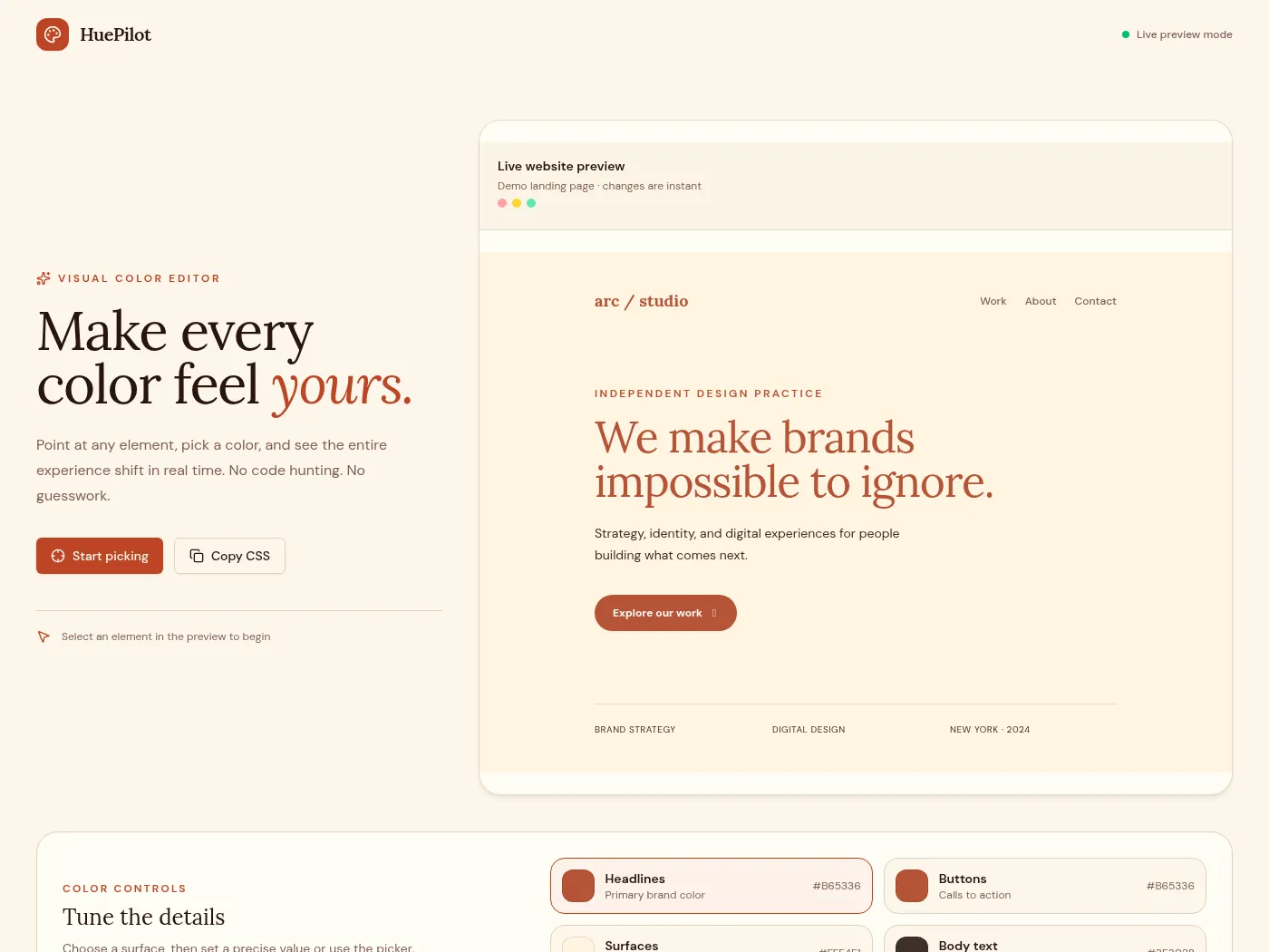 Web Color Changer
