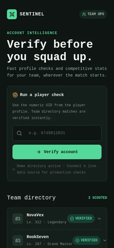 CoD Mobile Auth Checker