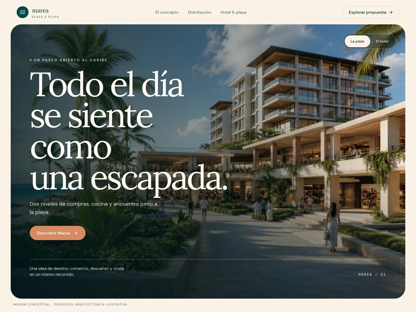 Plaza Playa Concept