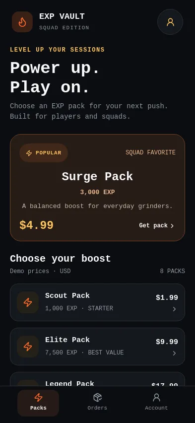 FreeFire EXP Vault