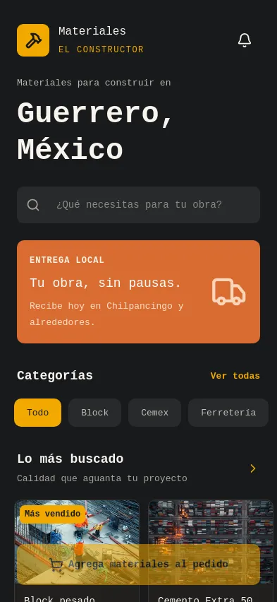 Materiales El Constructor