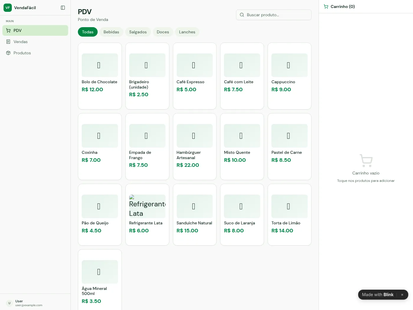 VendaFácil App