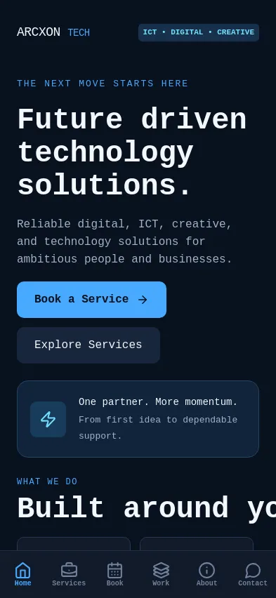 Arcxon Tech Mobile Suite